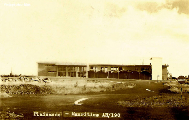 Plaisance - Construction of the Airport - 1960s - Vintage Mauritius